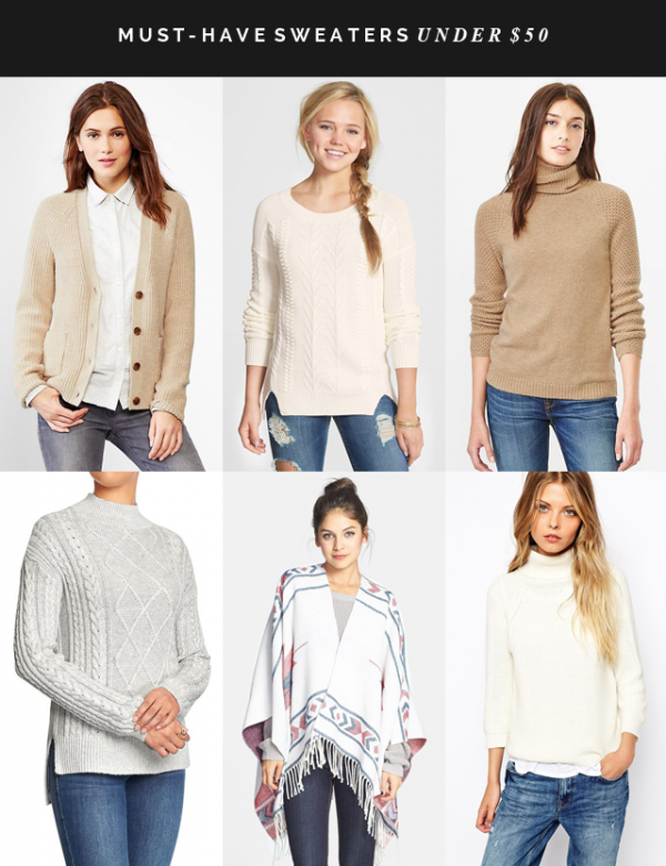 Must Have Sweaters for Fall - Crystalin Marie